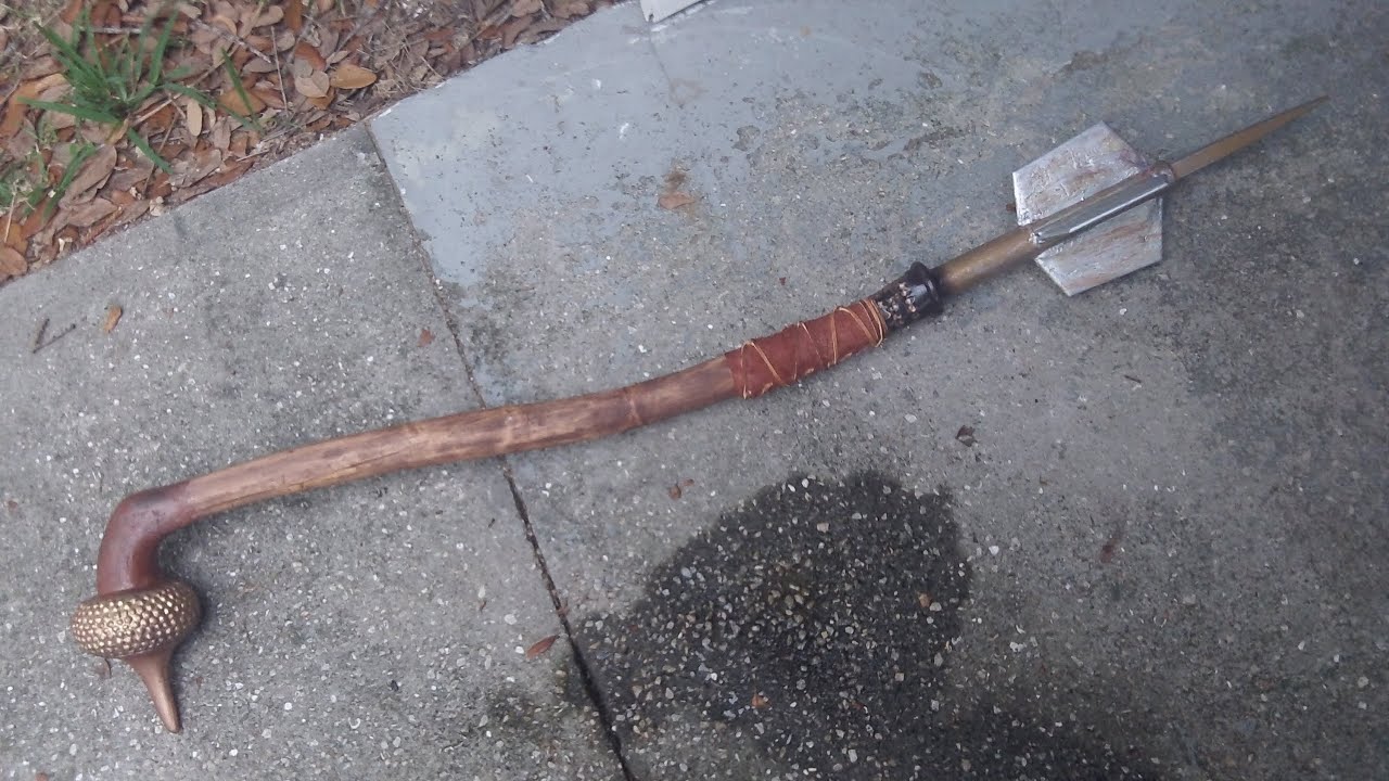 tusken gaffi stick - YouTube