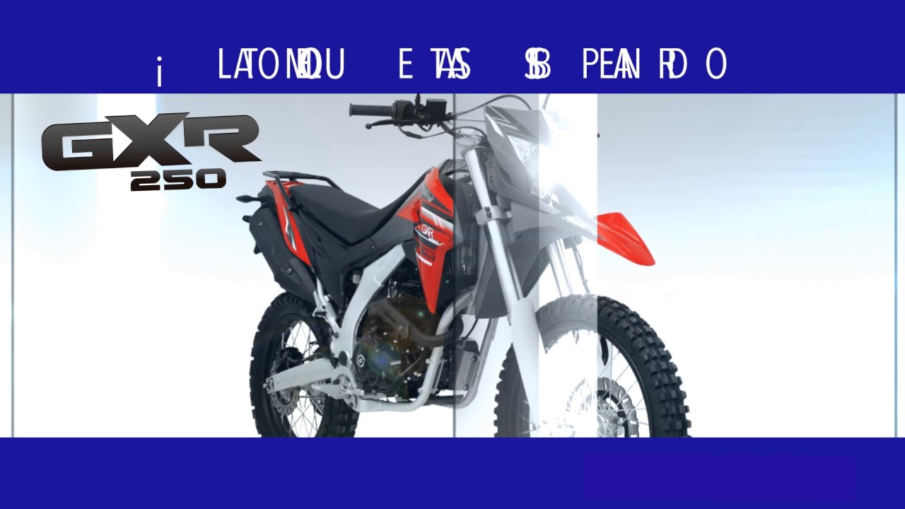 Guerrero GXR 250 cc. - YouTube