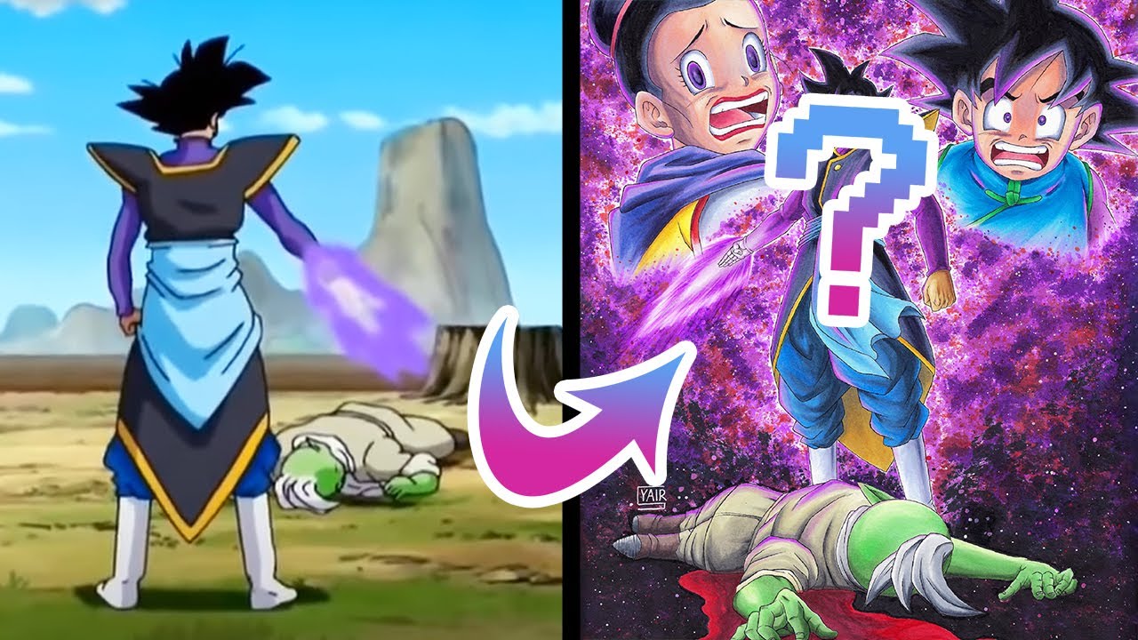 REDRAWING Dragon Ball Super ART! Emotional Scene! - YouTube