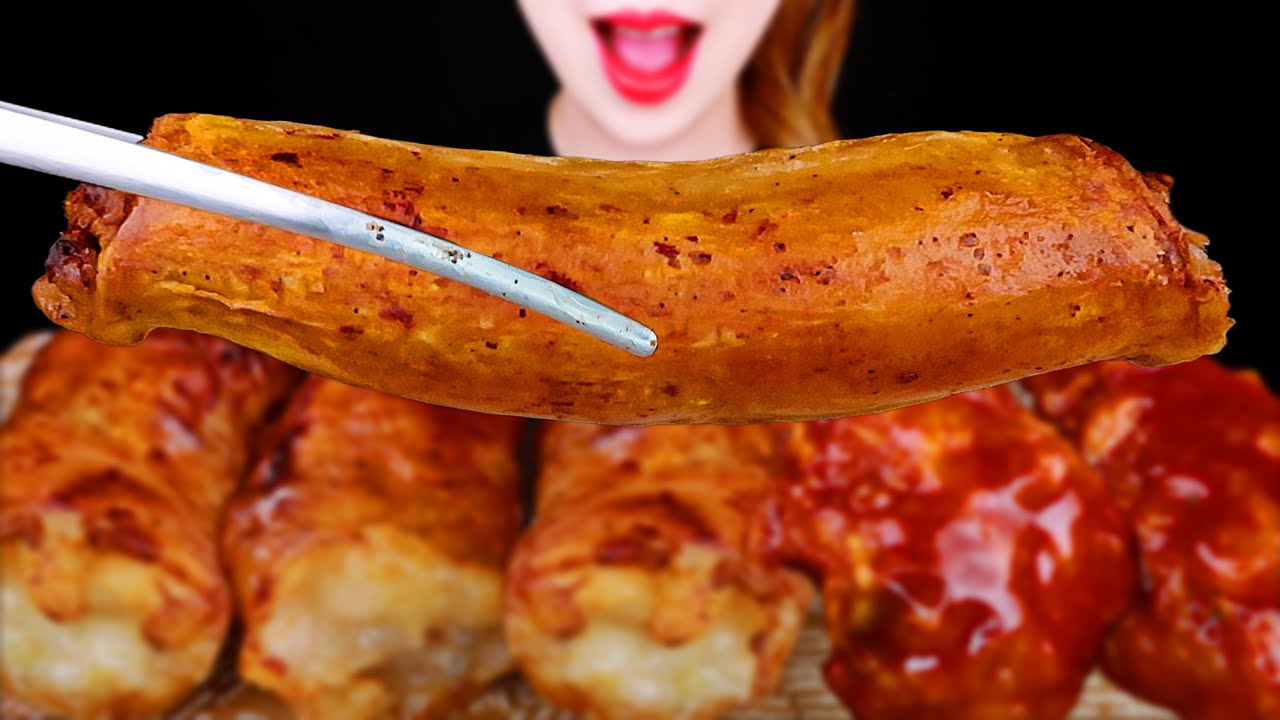 ASMR GIANT LONG BEEF LARGE INTESTINES DAECHANG, YANGNUEOM CHICKEN ...