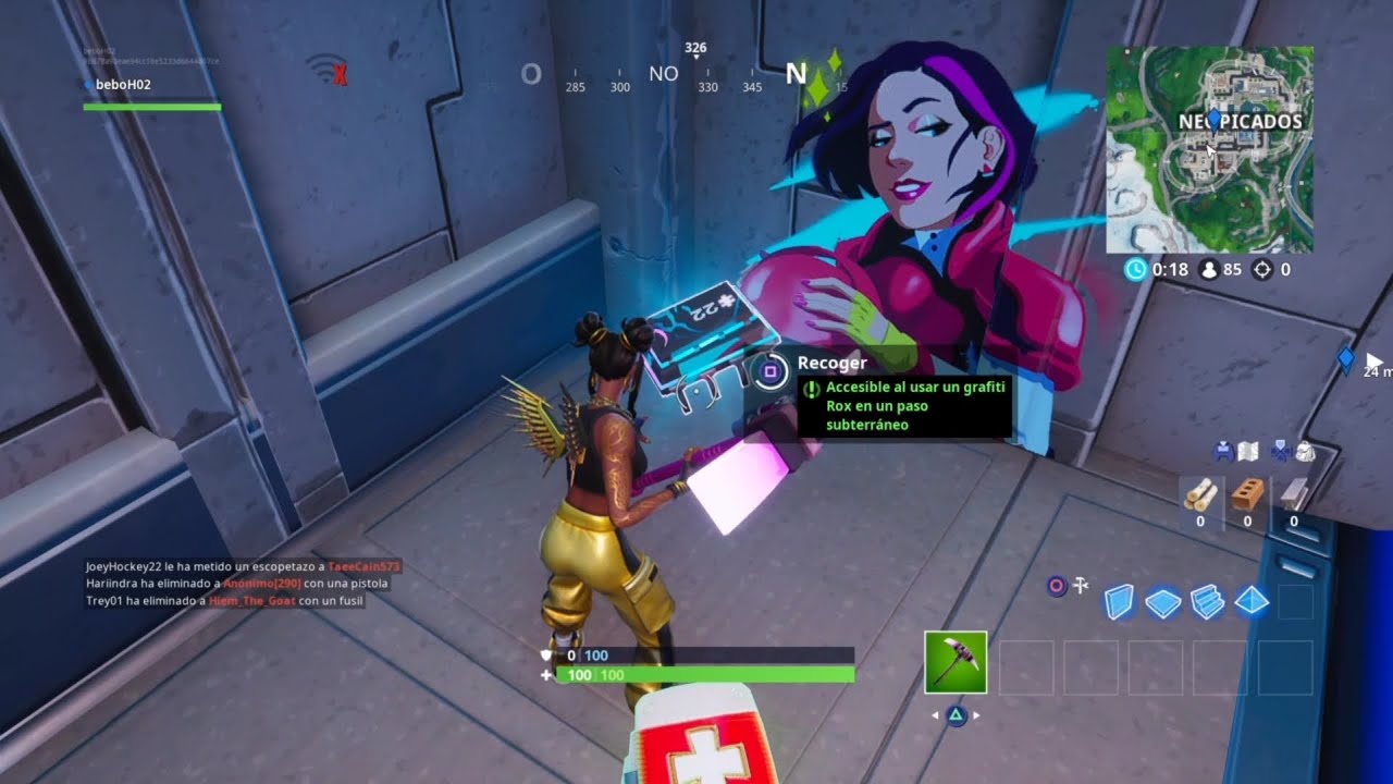 FORTBYTE #22 - ACCESIBLE AL USAR GRAFITI EN UN PASO SUBTERRANEO ...