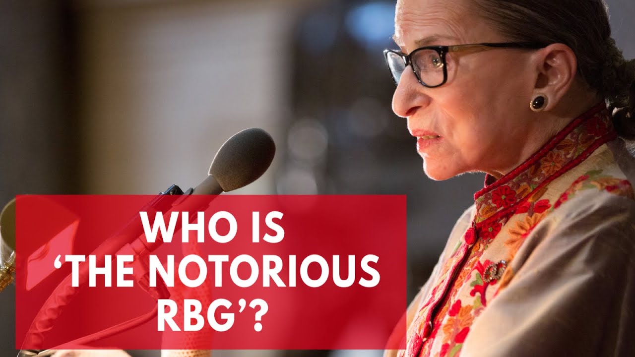 Who is Ruth Bader Ginsburg, the 'notorious RBG'? - YouTube