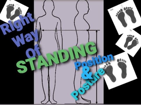 Standing Position & Posture || Personality Development || How to stand ...