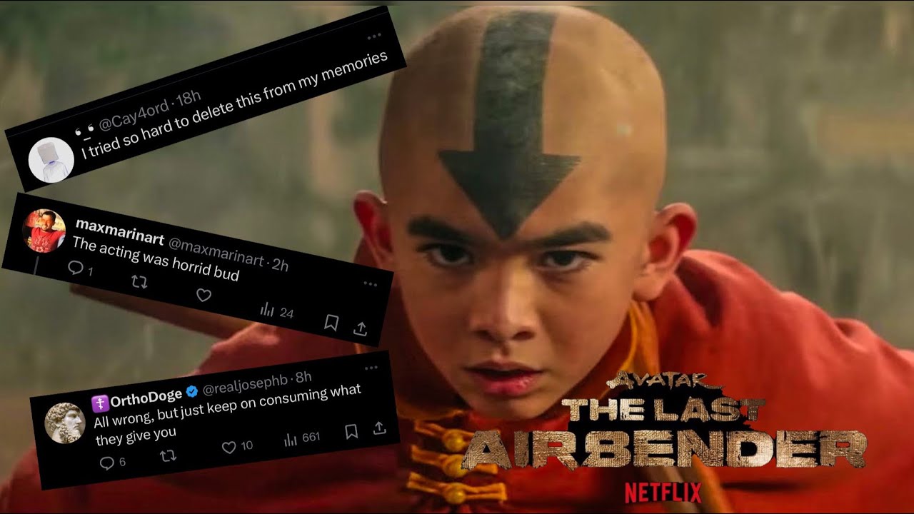 EVERYONES REACTION to Avatar The Last Airbender on Netflix.. - YouTube