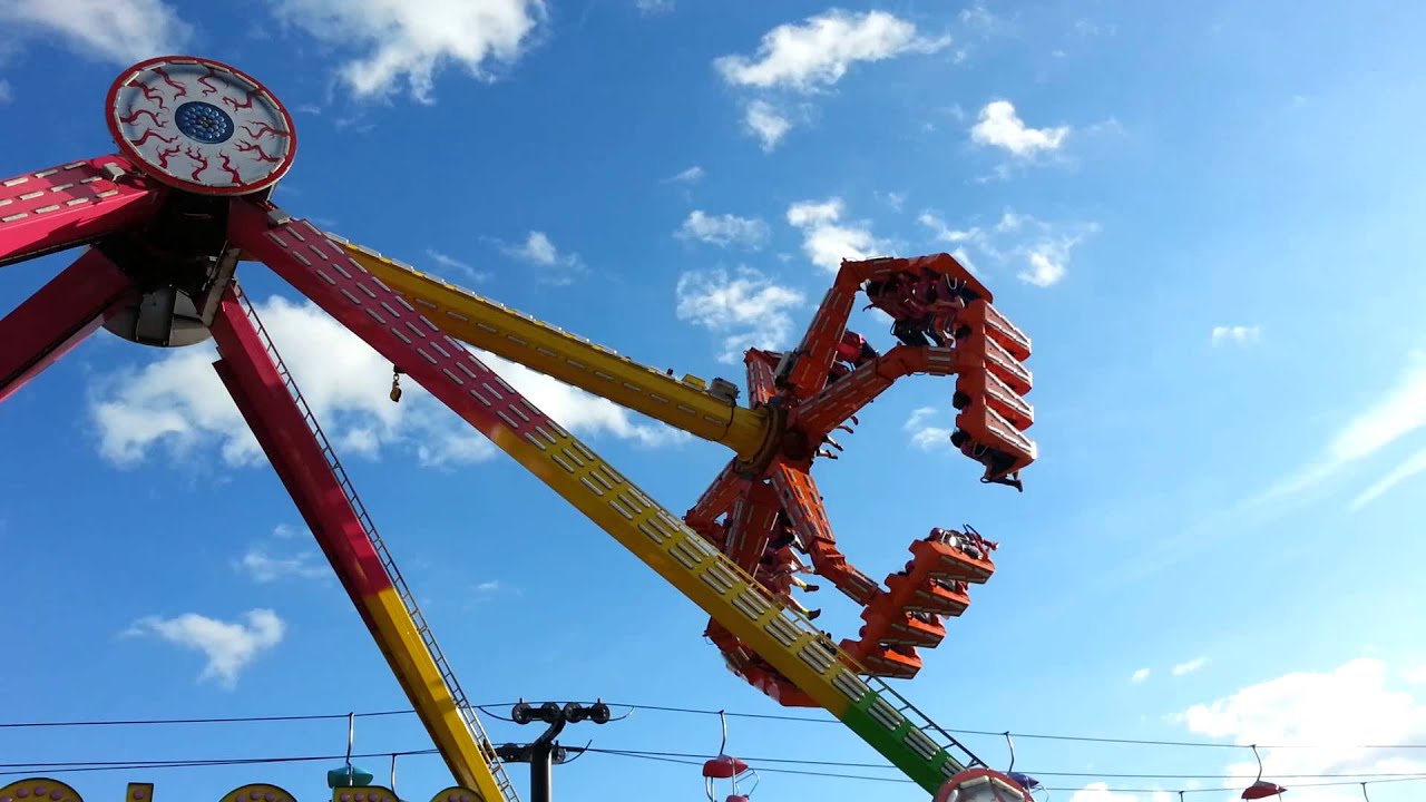 My kids on the Cyclops at Cumming, Ga. fairgrounds Ocr. 11th, 2015 ...