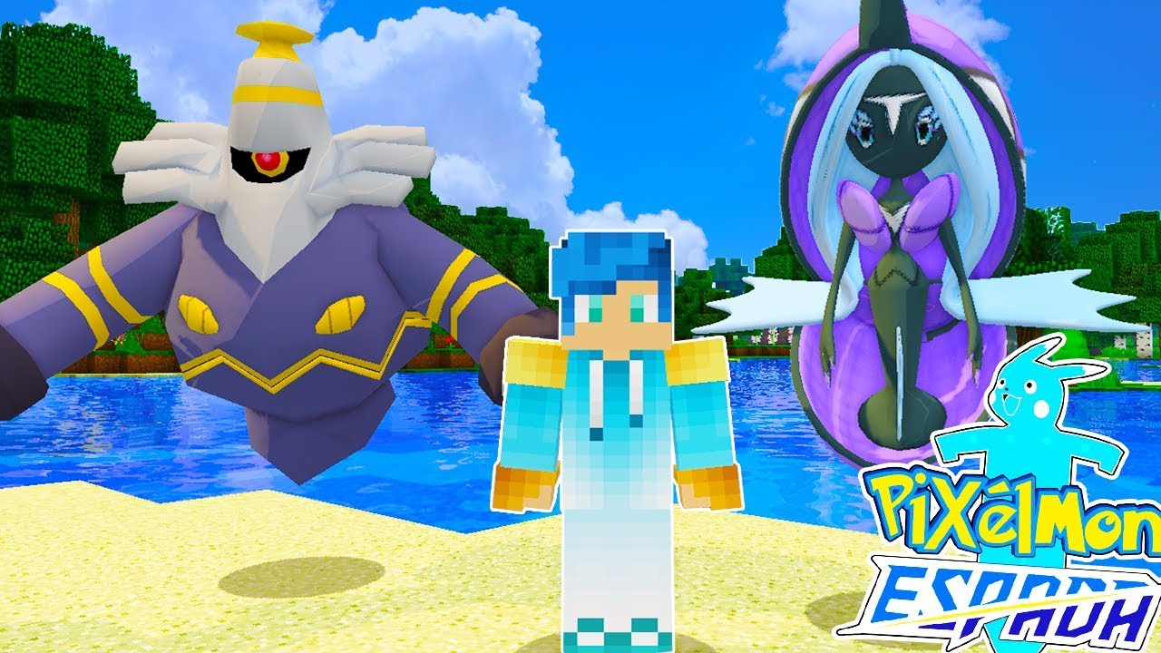 CAPTURO A TAPU FINI Y POKEMON FANTASMA PODEROSO 😱 | PIXELMON ESPADA ...