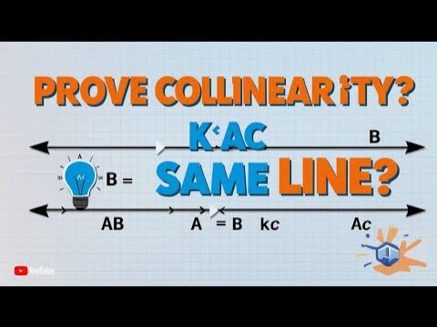 Collinear vector 1 - YouTube