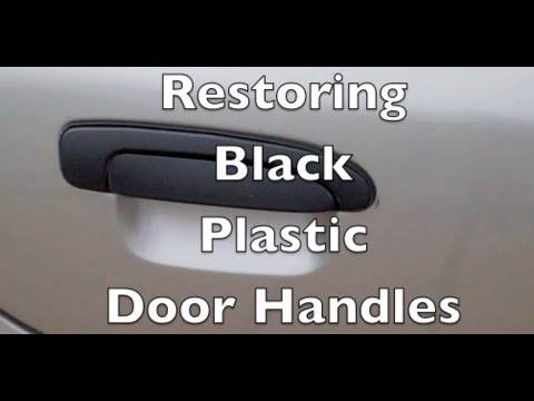 How to restore Ford Crown Vic door handles - YouTube