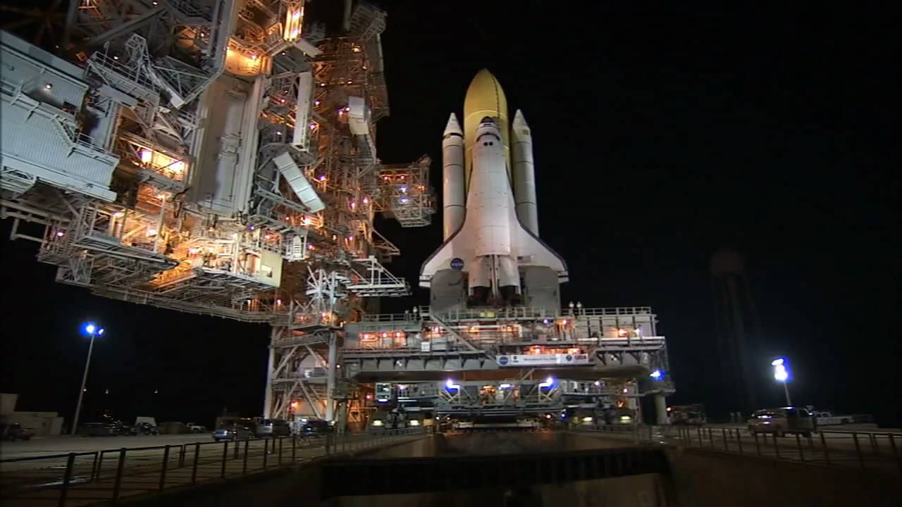 STS-132 Rollout - YouTube