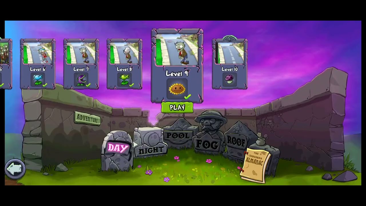 Plants Vs Zombies Adventure 2 Level 9 & 10 (Day-End), and More Ways to ...