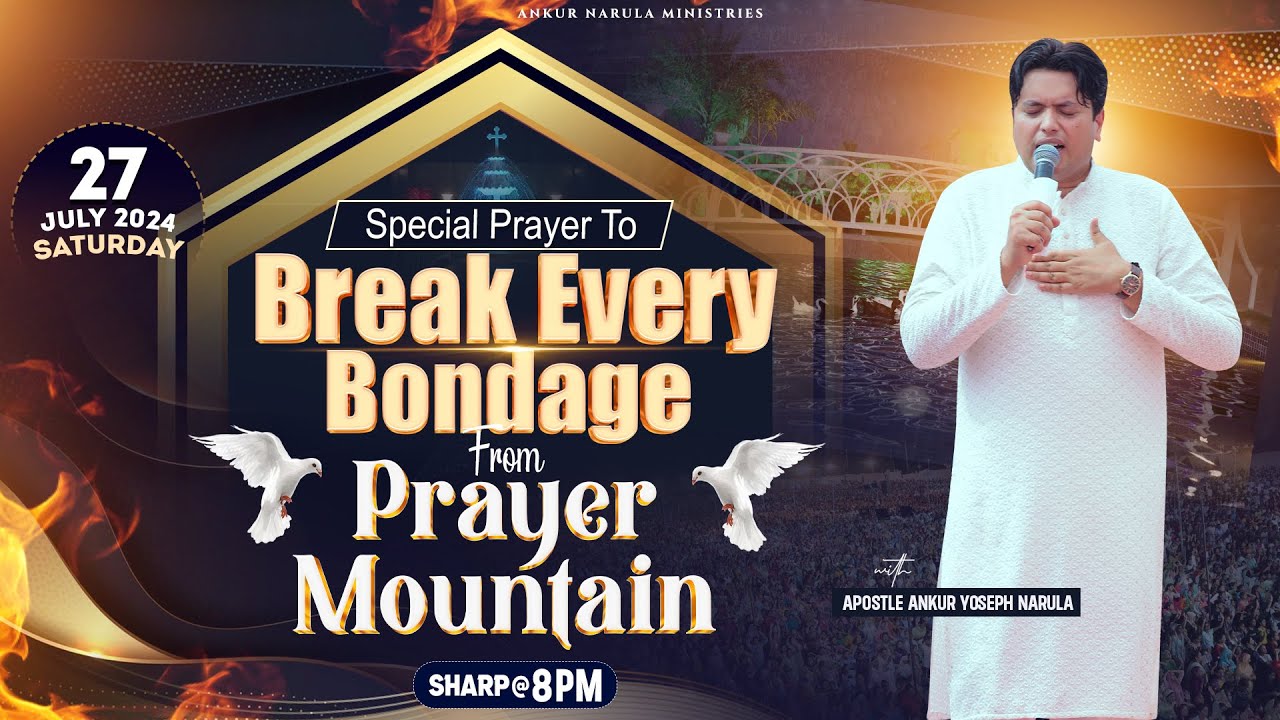 LIVE HEALING PRAYER FROM PRAYER MOUNTAIN (27-07-2024) || Ankur Narula ...