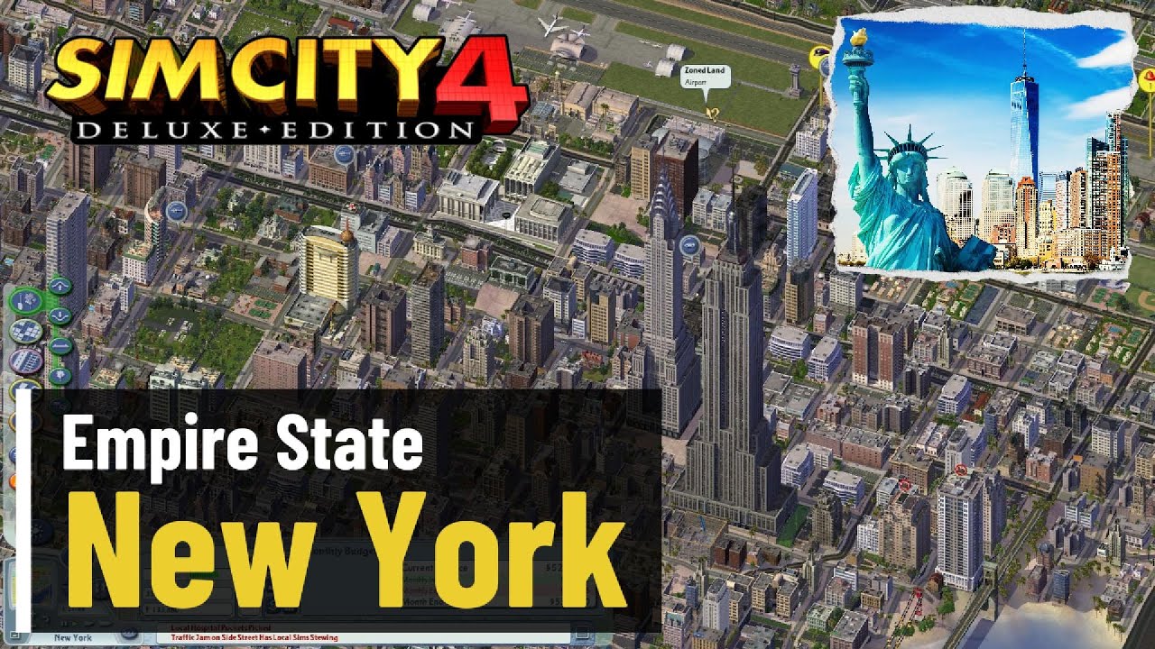 Building New York’s Skyline in SimCity 4: From Empire State to Lady ...
