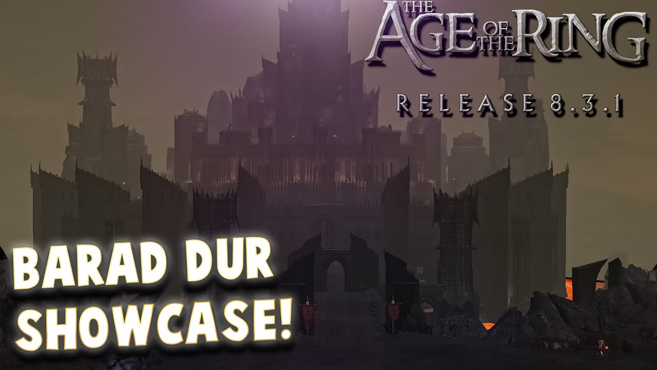 New Fortress of Barad Dur Showcase! | Custom map! (Beta) | Age of The ...