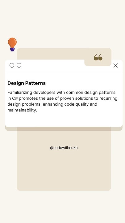 What is Design Patterns - YouTube