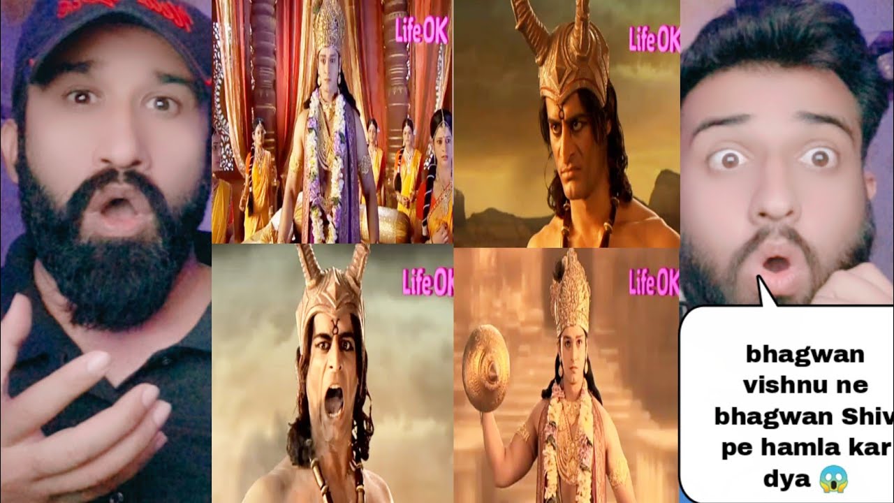 Bhagwan Vishnu Ne Bhagwan Shiv Pe Kiya Attack|Bhagwan Shiv Vrishabh ...