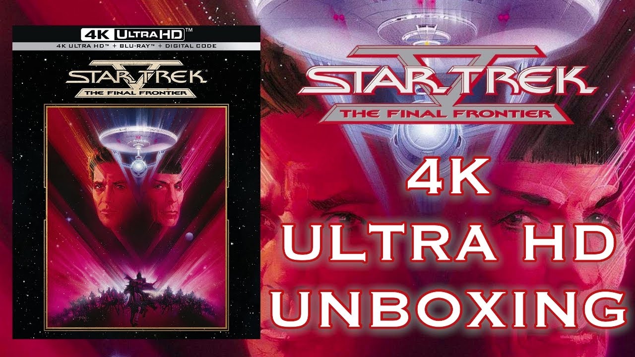 Star Trek 5: The Final Frontier - 4K Ultra HD Unboxing - YouTube