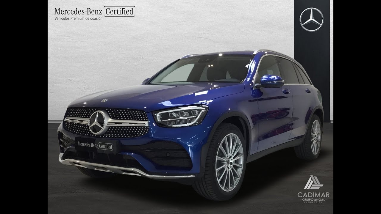 MERCEDES-BENZ CLASE GLC 220D 4MATIC (AZUL ESPECTRAL) - YouTube