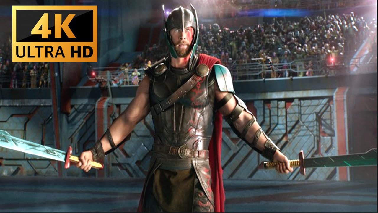 All Thor Fights Scenes in 4K (avengers Endgame and Infinity war) - YouTube