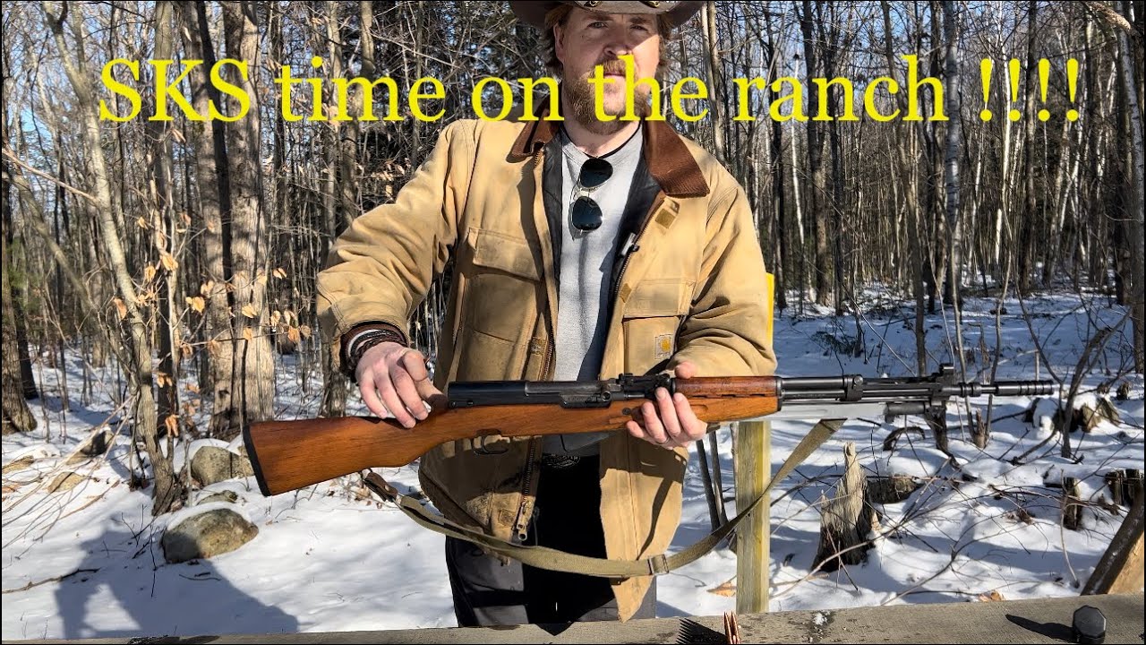 The SKS rifle! Yugo variant, Zastava, 7.62x39 - YouTube