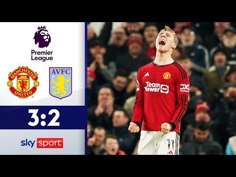 Hojlund bringt Old Trafford zum Beben! | ManchesterUnited - Aston Villa | Highlights - PremierLeague