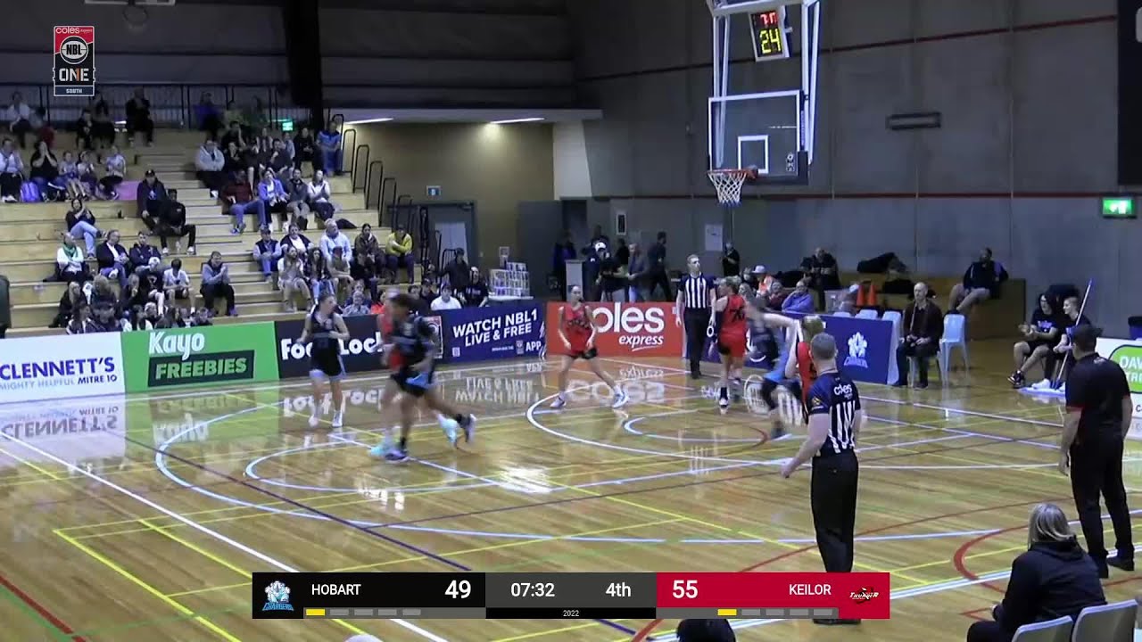 Sharna Thompson (24 points) Highlights vs. Keilor - YouTube