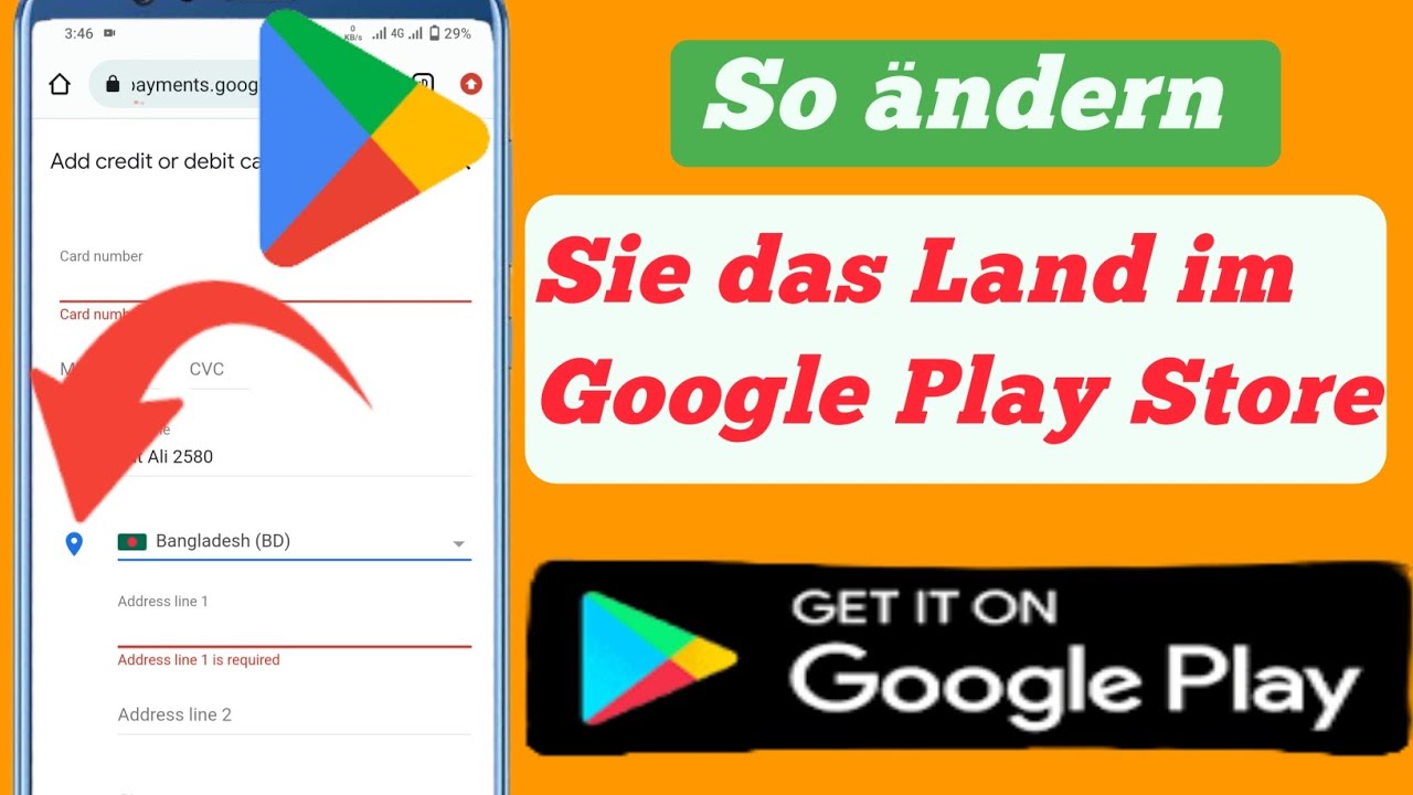 So ändern Sie das Land im Google Play Store (2023) Ändern Sie das Land ...