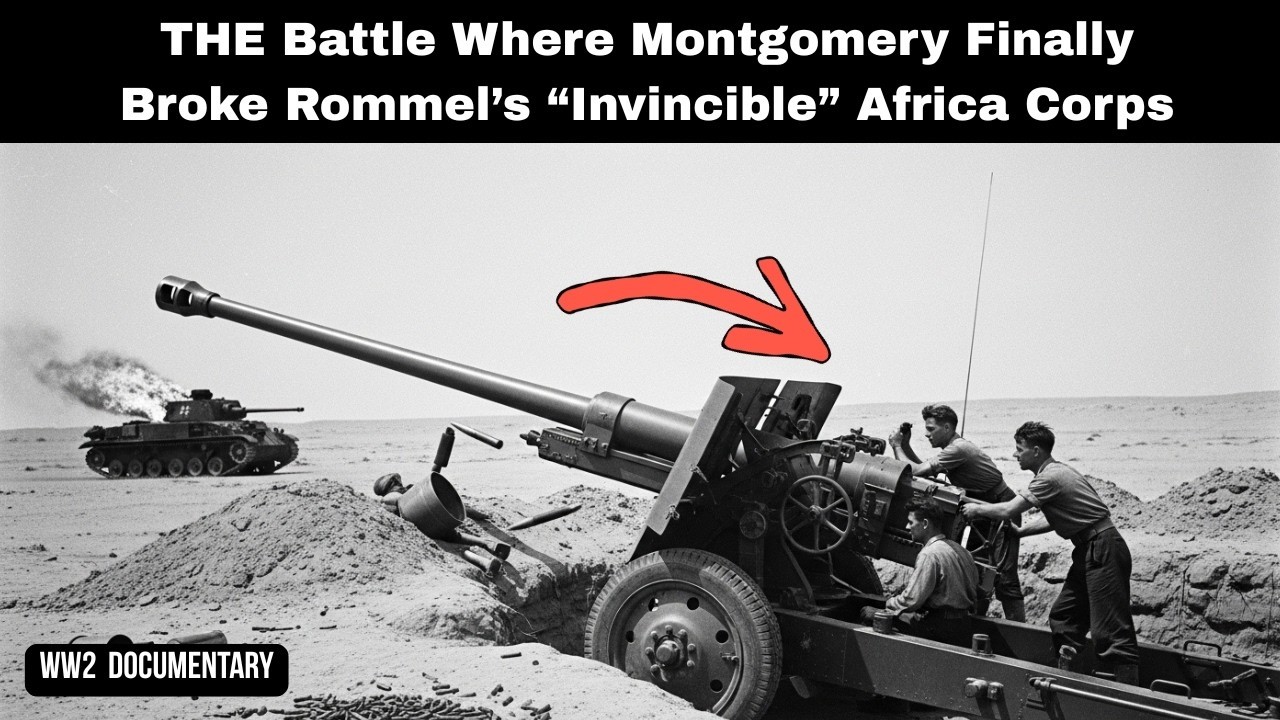 THE Battle Where Montgomery Finally Broke Rommel’s “Invincible” Africa ...