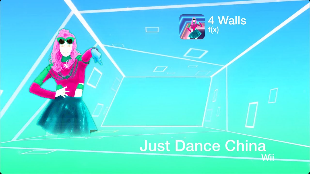 | Just Dance China | 4 Walls | Wii | Gameplay | 4 stars | Gameplay with ...