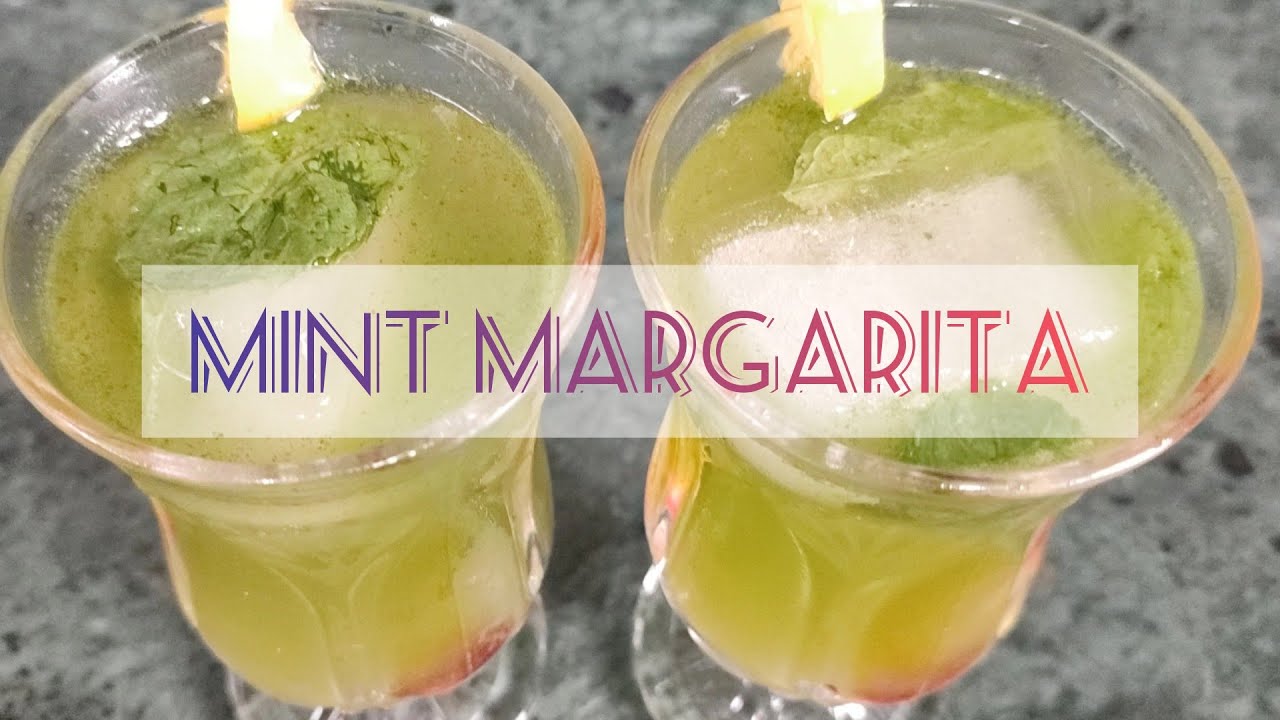 Mint margarita Recipe by tasty food and fun - YouTube
