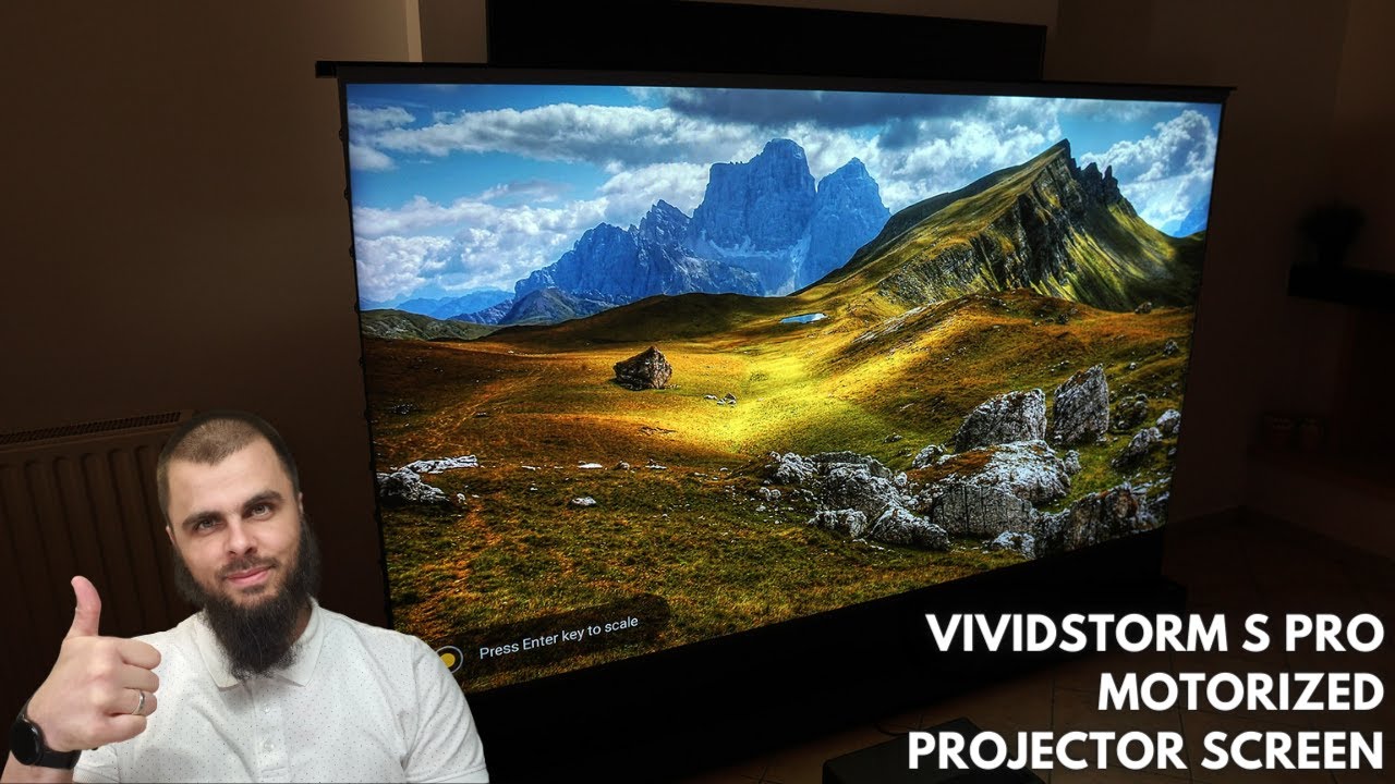 The best screen projector for Gaming and Movies I VIVIDSTORM S PRO ...