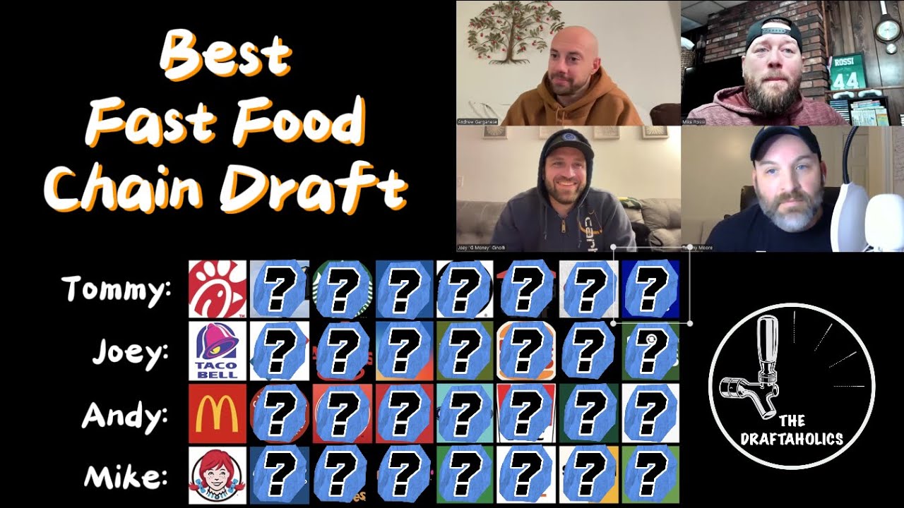 🍟 Best Fast-Food Chain Draft 🍟 - YouTube