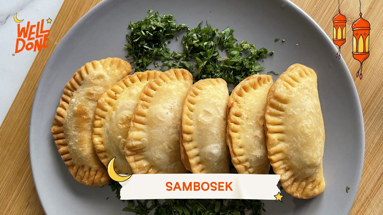 Ramadan 2024 🌙 Three Flavors of Smabousek 😍 #delicious #sambosa # ...