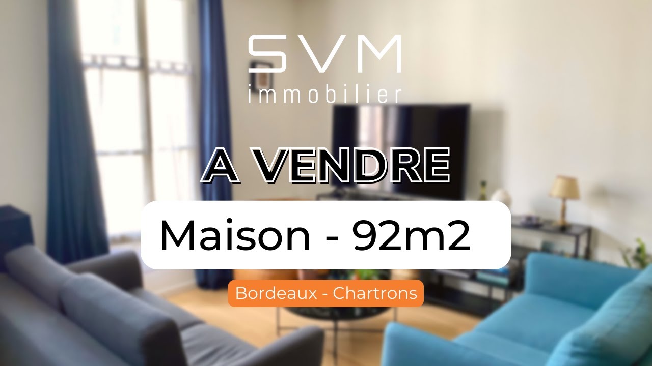 SVM | Maison 92 m2 - Chartrons - YouTube