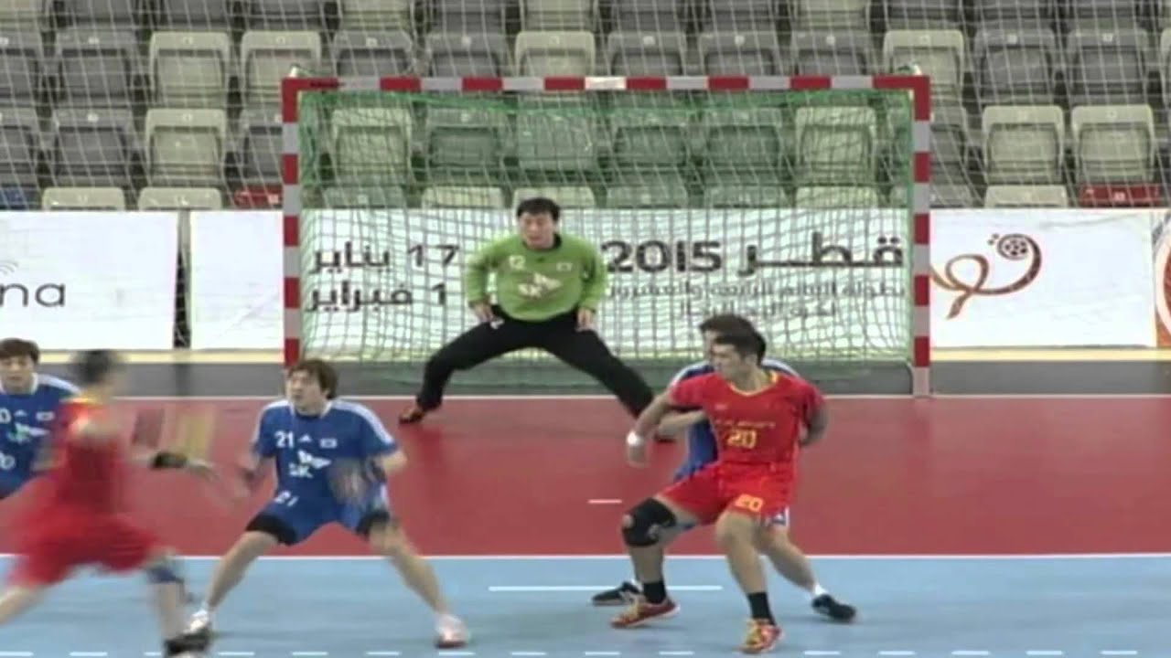 China 17-28 South Korea | Asian Handball Championship 2014 - YouTube