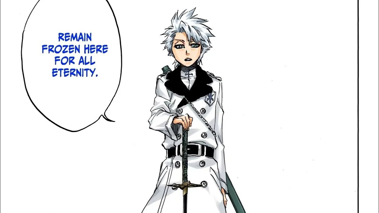 Toshiro Hitsugaya first crazy appearance against Gerard Valkyrie (Manga ...