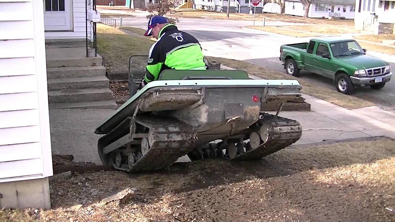 1970 cushman trackster - YouTube