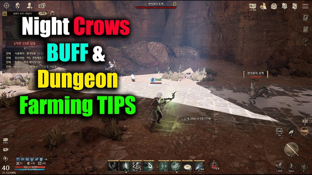 Night Crows Buff & Dungeon Farming TIPS - YouTube