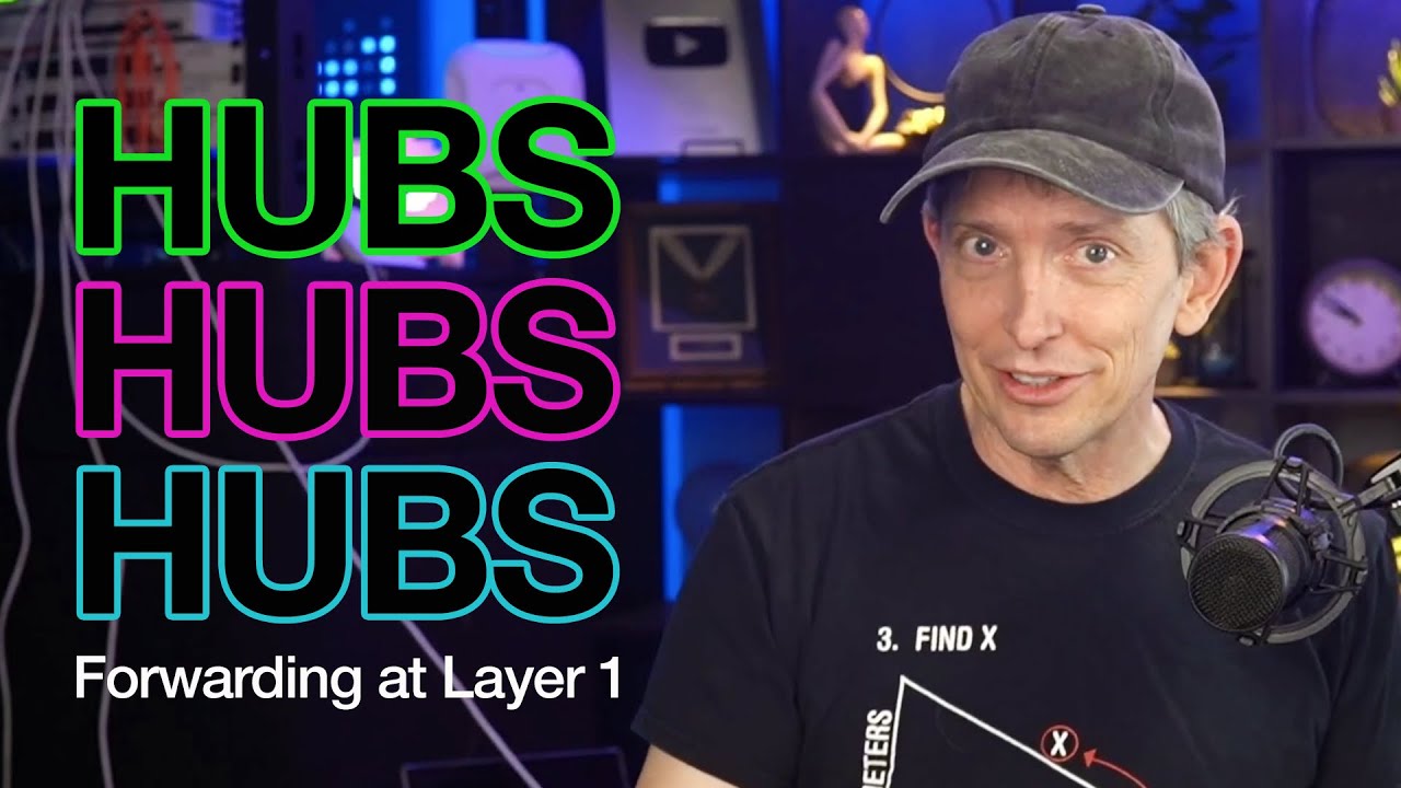 What is a Hub? | For beginners | Forwarding at Layer 1 #networking ...