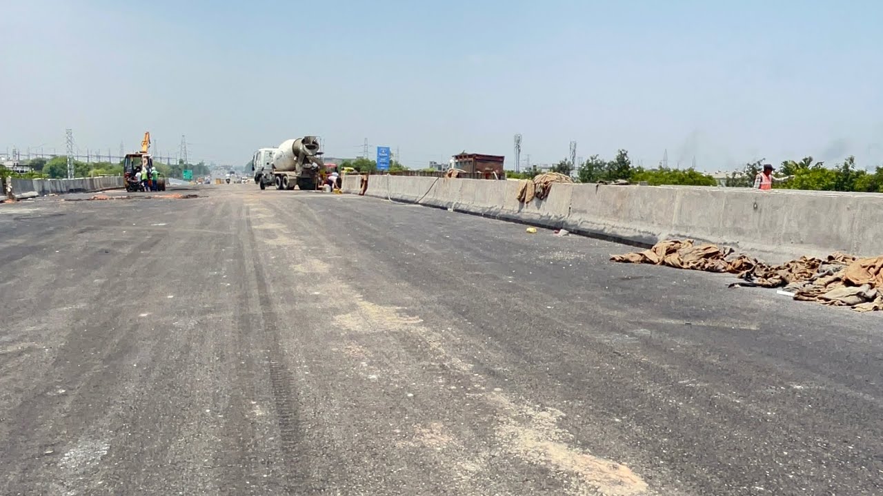 DELHI PANIPAT EXPRESSWAY LAST FLYOVER | #delhipanipatrrts - YouTube