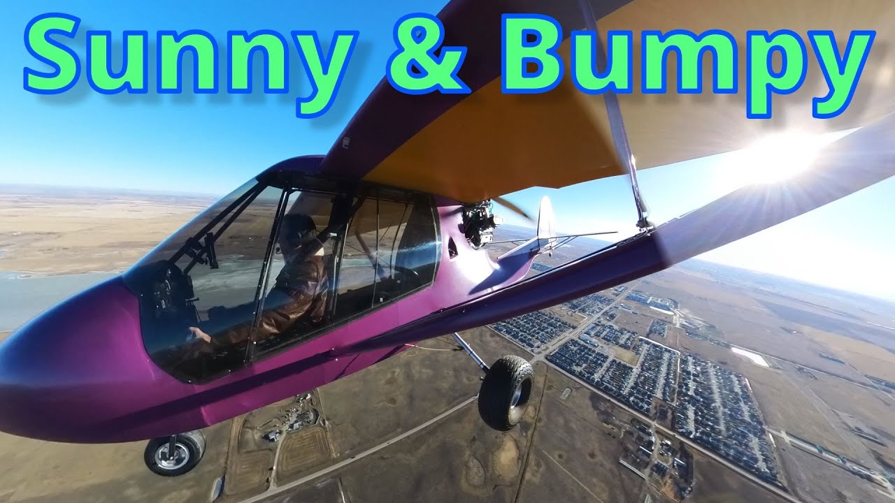 Sunny and Bumpy Flight - YouTube