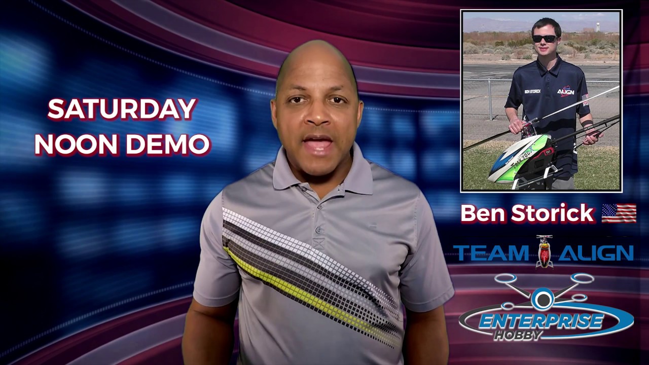 FLVFF Ben Storick TREX 700X Super Combo Saturday Noon Demo 2017 - YouTube