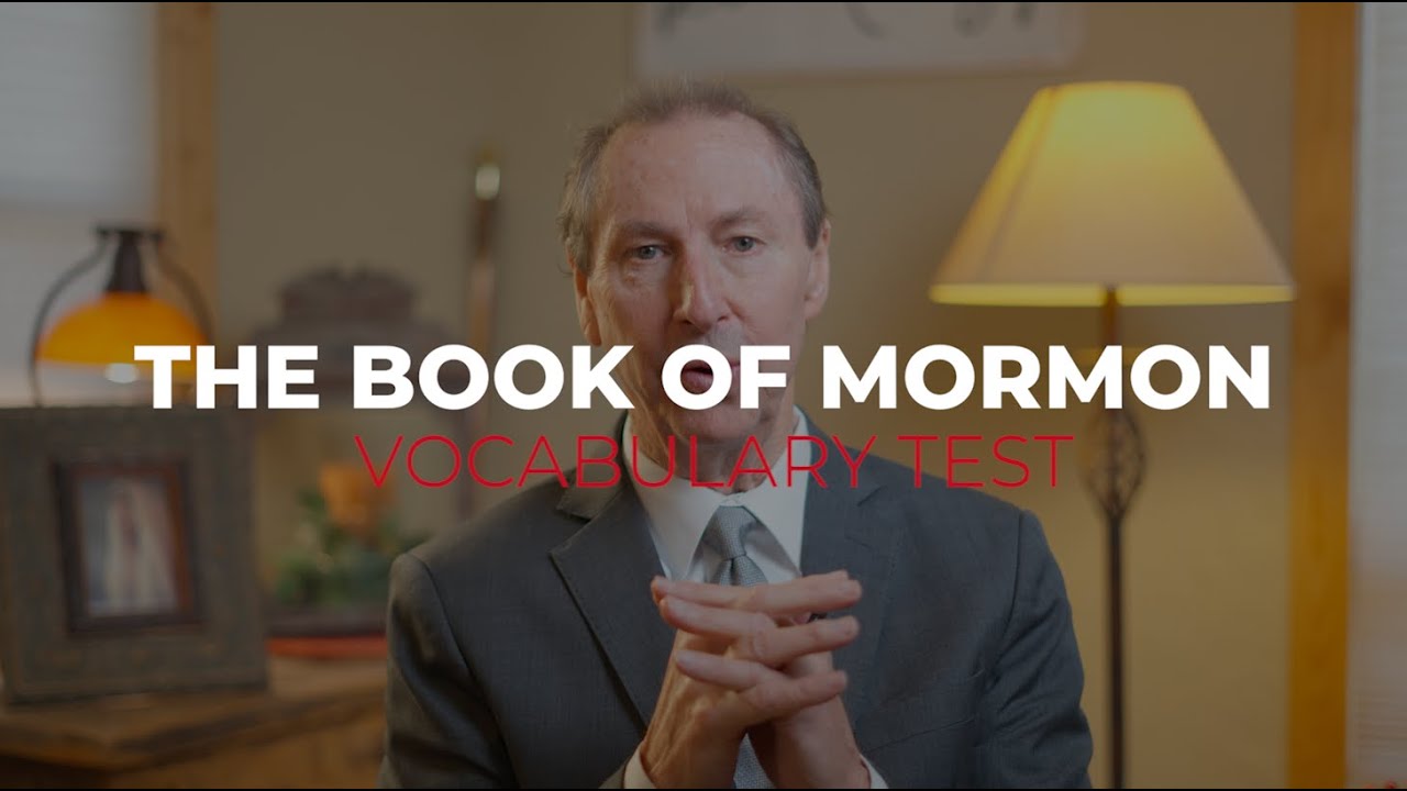 The Great Book of Mormon Vocab Test: Inmost - YouTube
