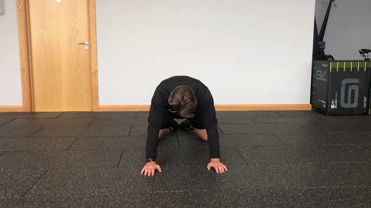 Frogs Leg Groin Stretch - YouTube