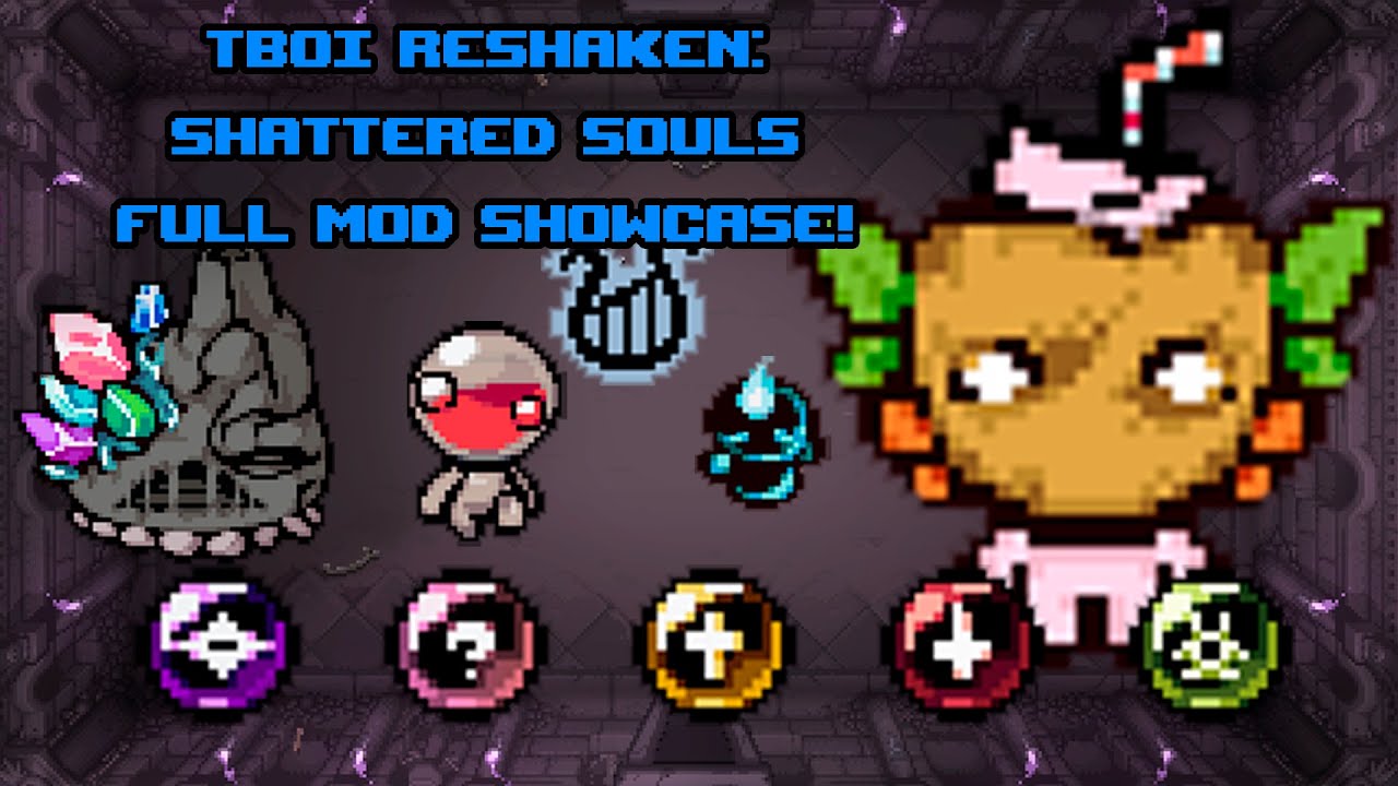 Spirit Orbs and Milkshakes - TBOI Reshaken Vol. 1 Mod showcase | Tboi ...