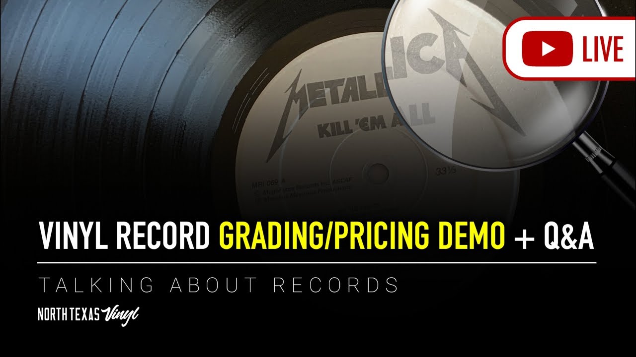Vinyl Record Grading/Pricing Demo + Q&A | Talking About Records - YouTube