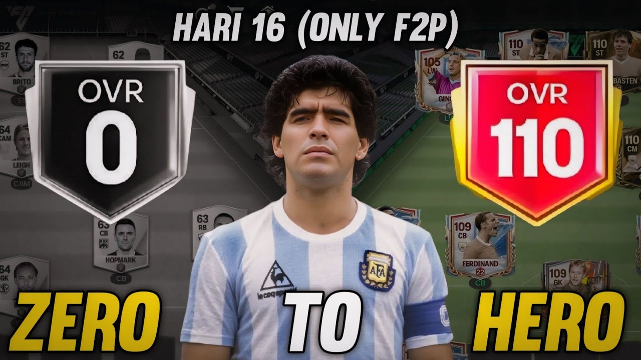 OVR 105 IS REAL‼️ BUTUH BERAPA HARI UNTUK MENCAPAI OVR 110 DI FC MOBILE ...