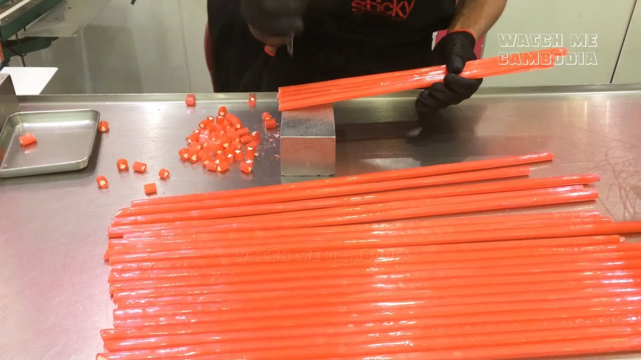 Pink Heart Candy Making, Creative Handmade Candy, Amazing Candy Making ...