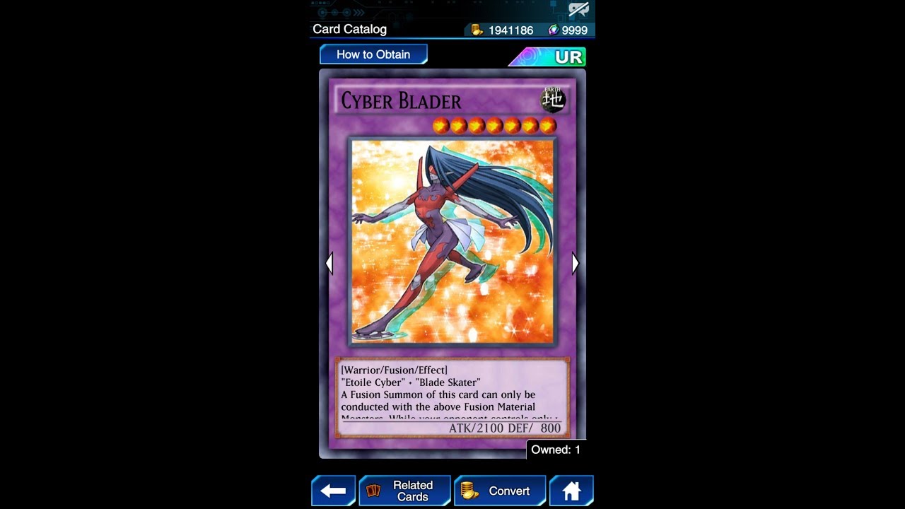 Yugioh Duel Links - Alexis Rhodes's Cyber Blader + Animation - YouTube