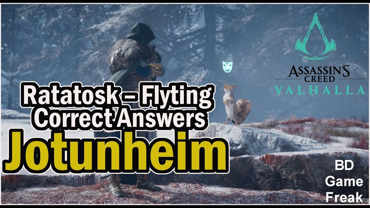 Ratatosk | Flyting Squirrel Jotunheim Assassin's Creed Valhalla - YouTube