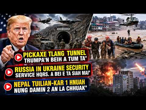 TRUMPA NEXT TARGET PICKAXE TLANG TUNNEL-ENGE TAH CHUAN AWM? || KAR 1 HNUAH TUNNEL ATANGIN LA CHHUAK